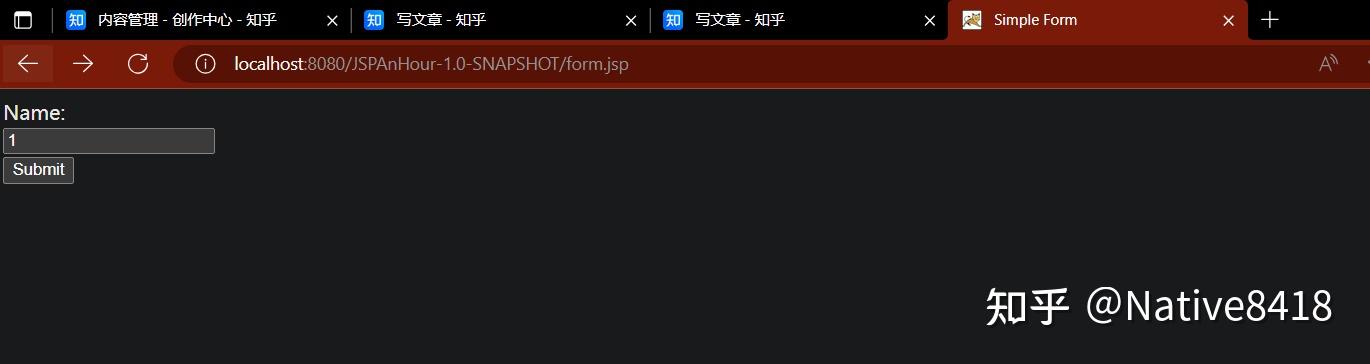 一小时实践入门 JSP（Java EE） - 知乎