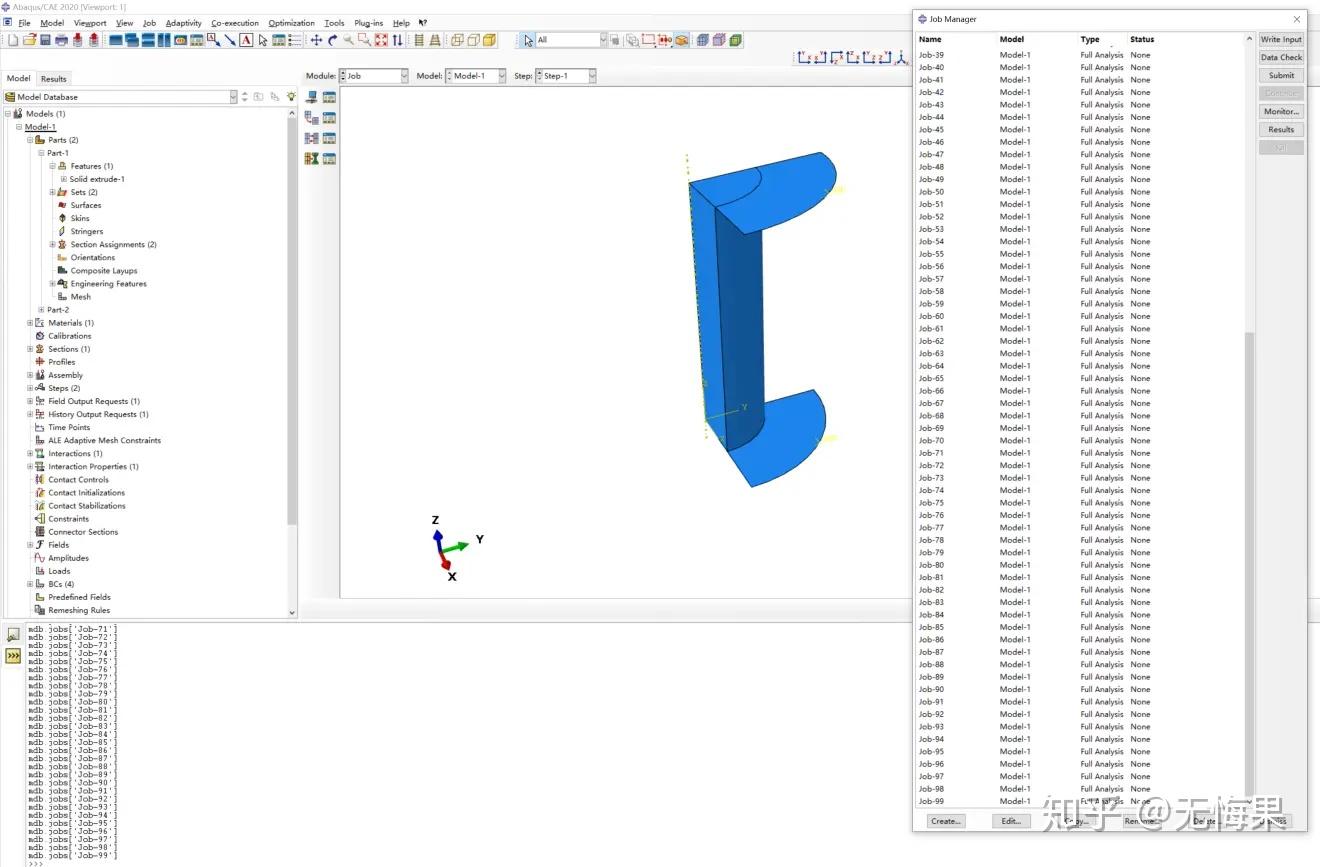 Abaqus-python脚本到底应该怎么写？一文带你入门 - 知乎