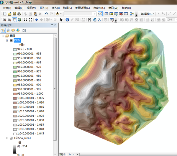 （原创）ArcGIS系列教程（二）：基于DEM的基础地形分析 - 知乎
