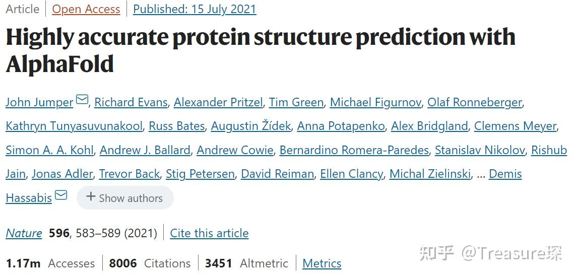 一键使用AlphaFold2—基于ColabFold - 知乎