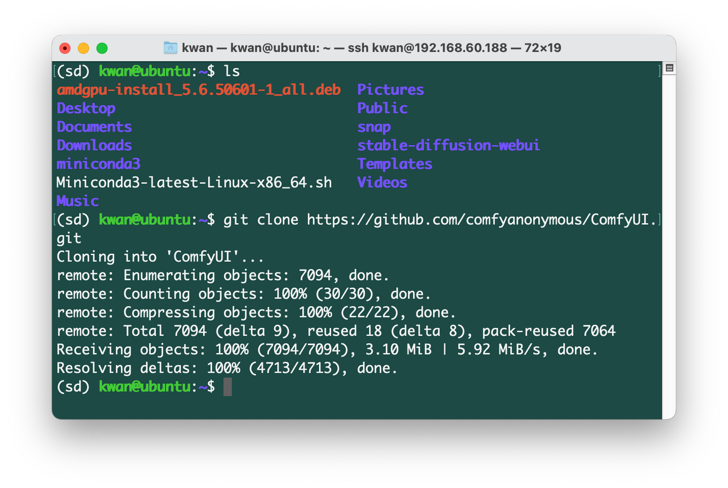 AMD显卡满血Stable Diffusion(SD+Fooocus+ComfyUI)无脑部署笔记(Linux+ROCm7.0)[长期更新] - 知乎