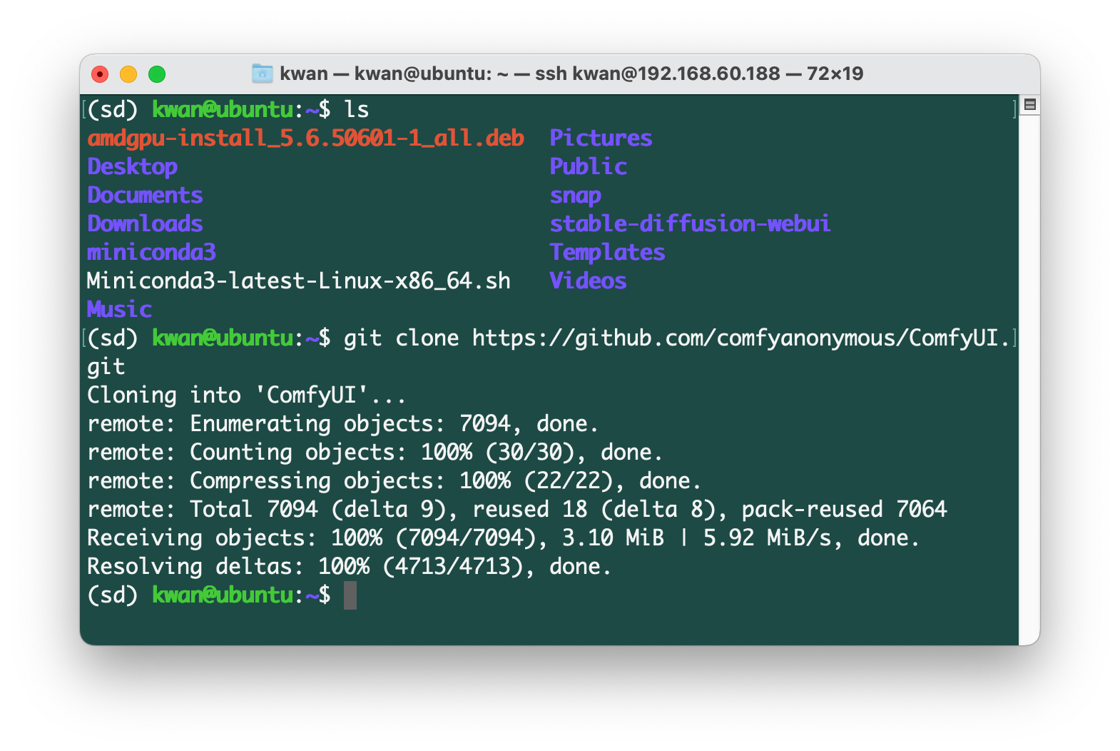 AMD显卡满血Stable Diffusion(SD+Fooocus+ComfyUI)无脑部署笔记(Linux+ROCm7.1.1)[长期更新] - 知乎