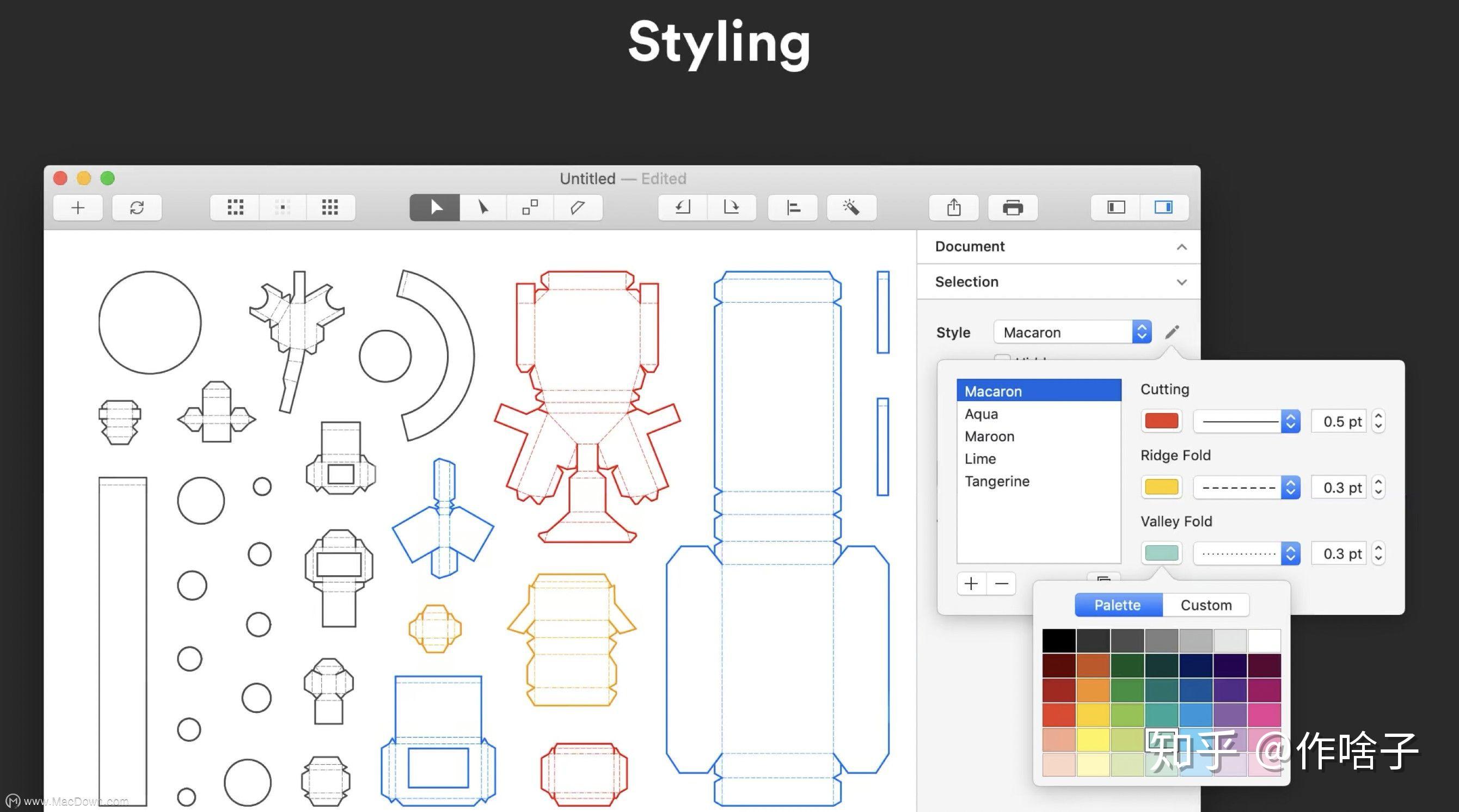 Unfolder ——三维折纸设计软件 - 知乎
