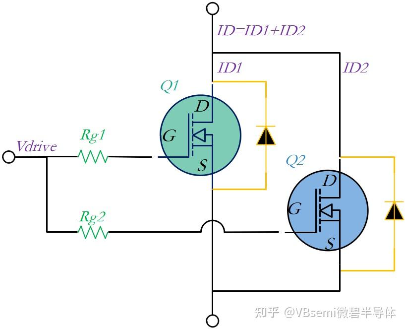 多个MOS管并联应用场景的四大要点 - 知乎