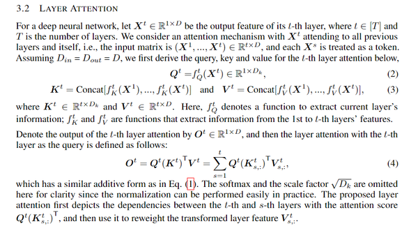 【ICLR2023】Cross-Layer Retrospective Retrieving via Layer Attention - 知乎