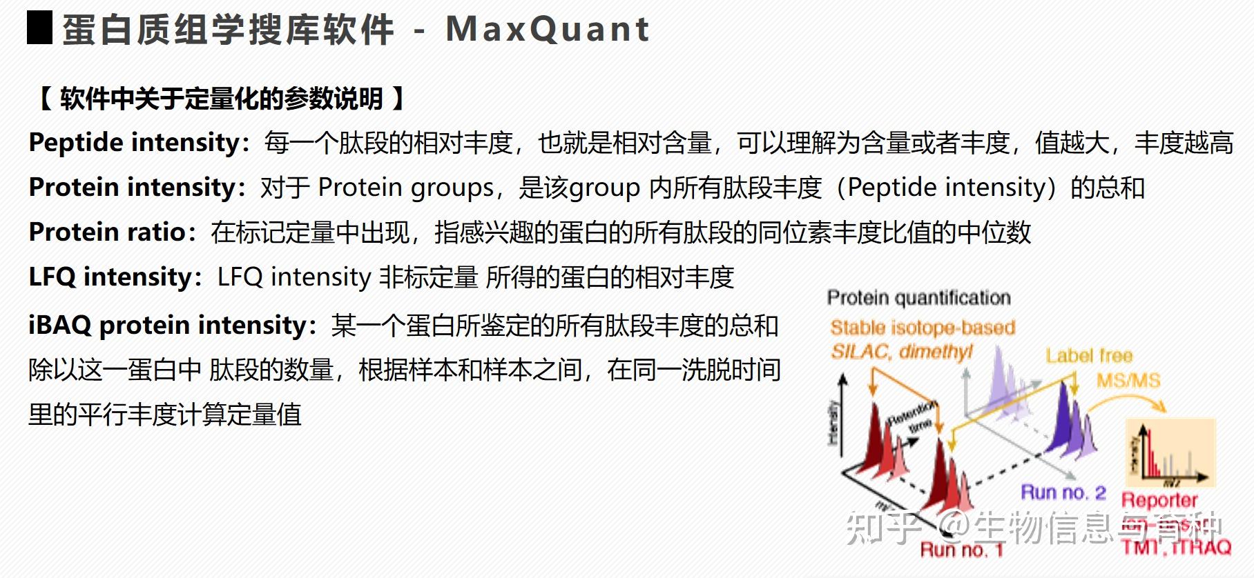 蛋白质组搜库软件MaxQuant使用教程 - 知乎