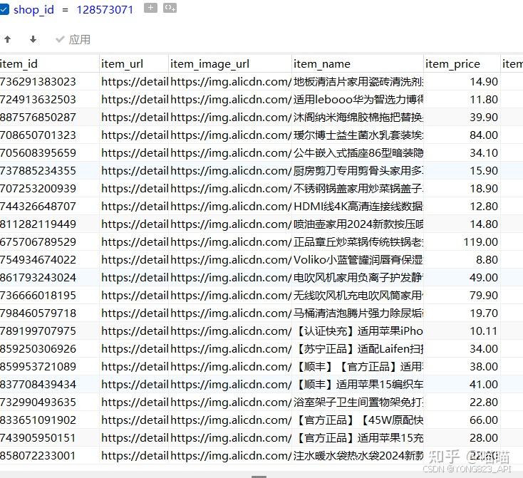 淘宝店铺商品获取接口 item_search_shop 技术分享 - 知乎