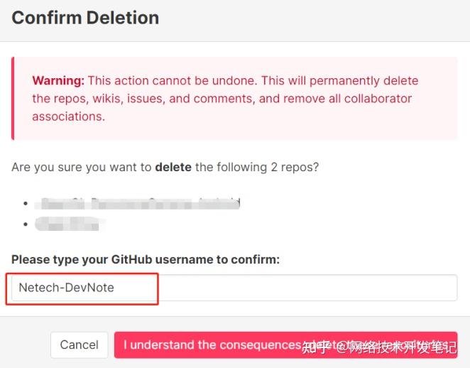 批量删除github工程仓库的办法 - 知乎
