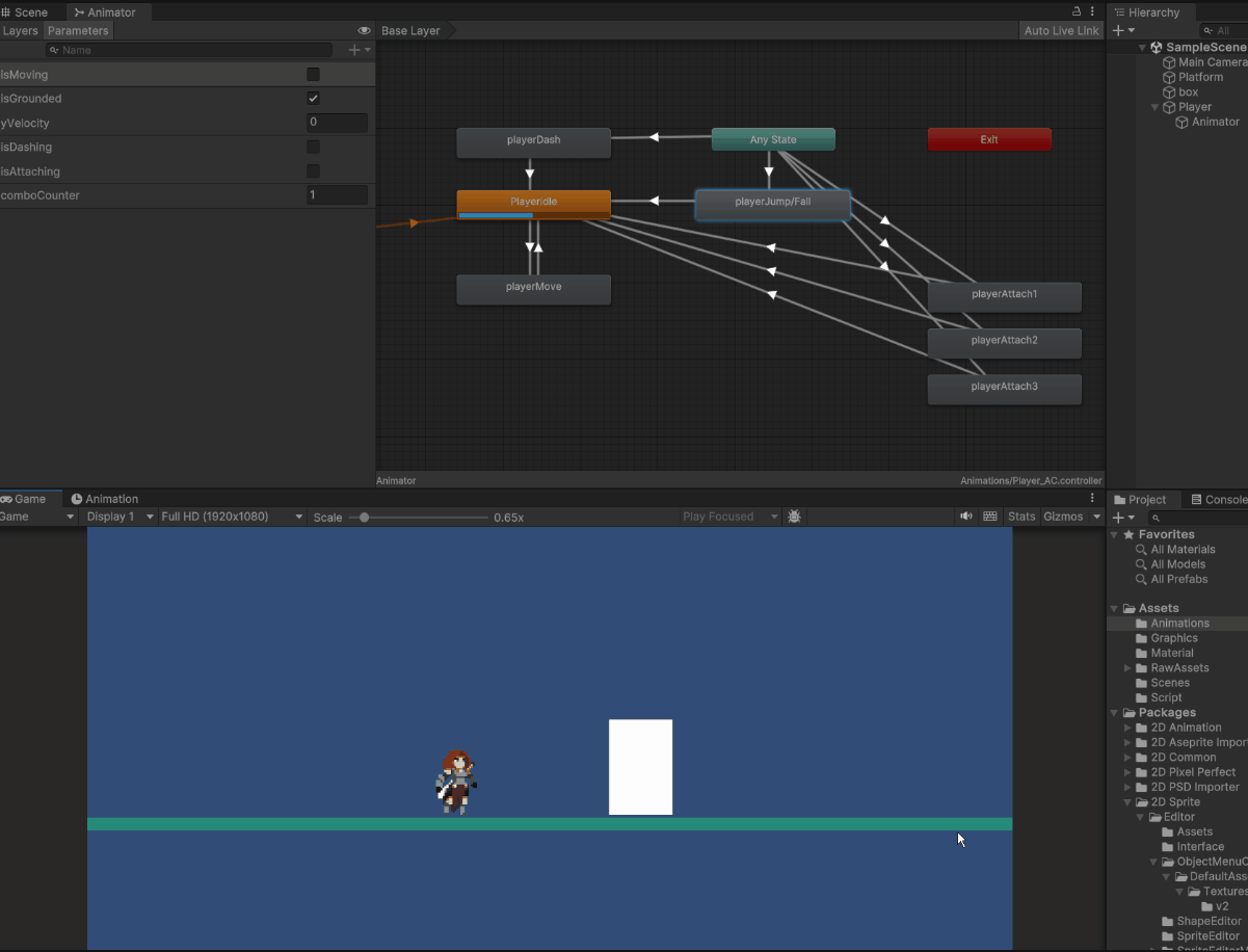 【2D-RPG】【Unity】【P0】添加玩家角色 - 知乎