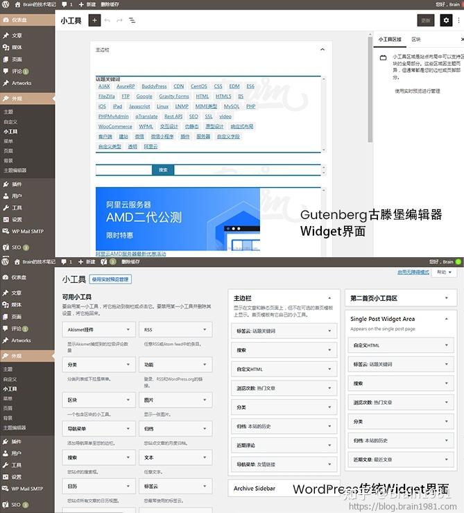 WordPress无插件，无残留完全禁用古滕堡Gutenberg编辑器 - 知乎