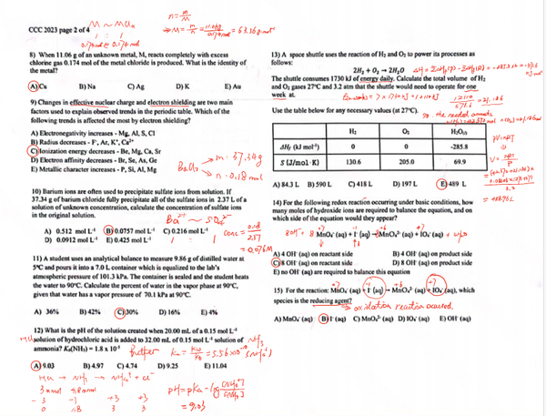2023CCC化学竞赛答案解析！CCC加拿大化学竞赛历年真题下载 - 知乎