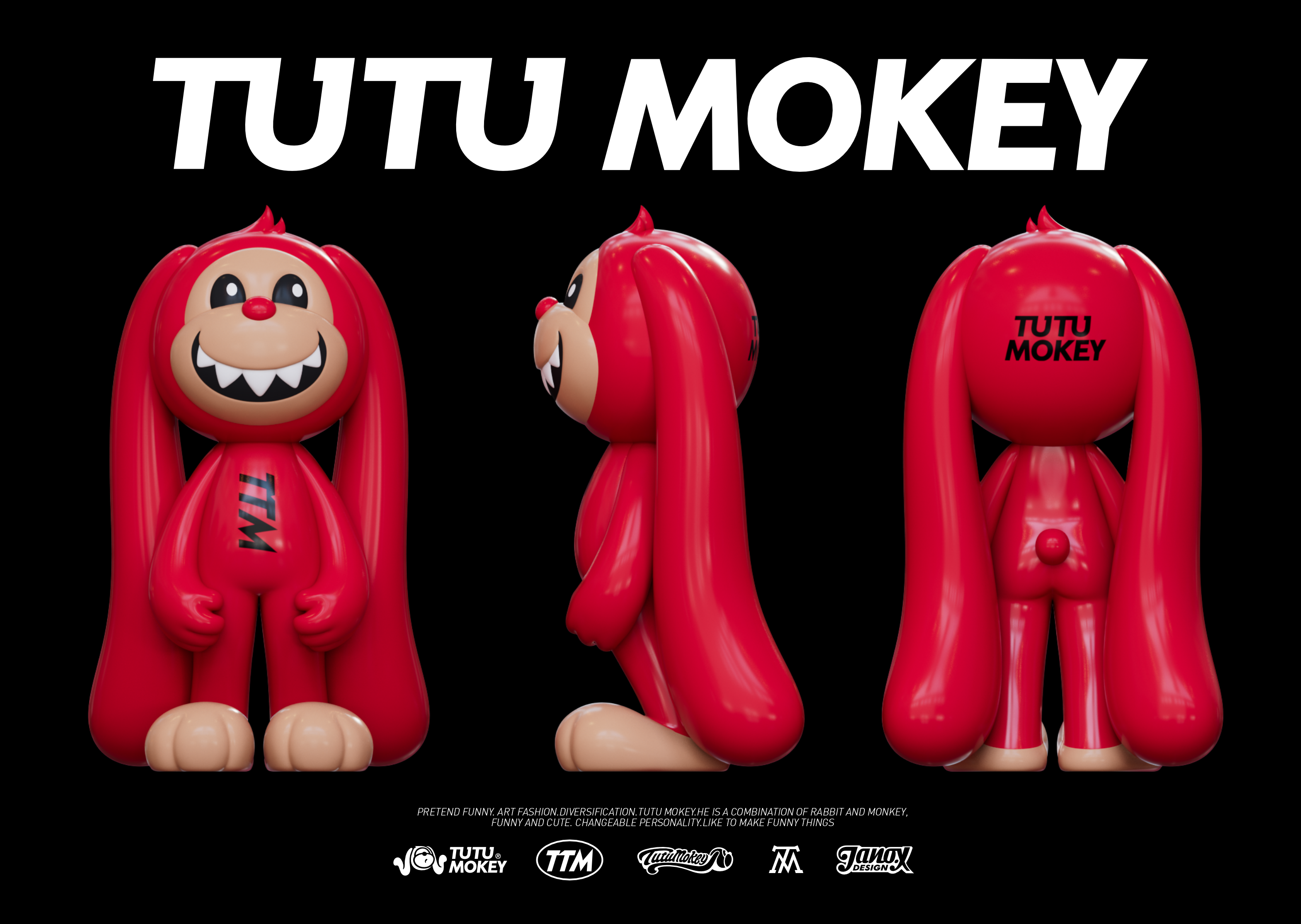 TUTU MOKEY-3D潮玩设计 - 知乎