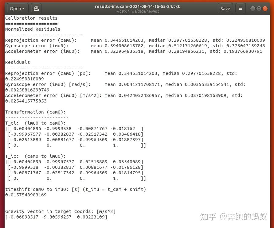 手机上的SLAM（7）：Kalibr相机+IMU离线标定 - 知乎
