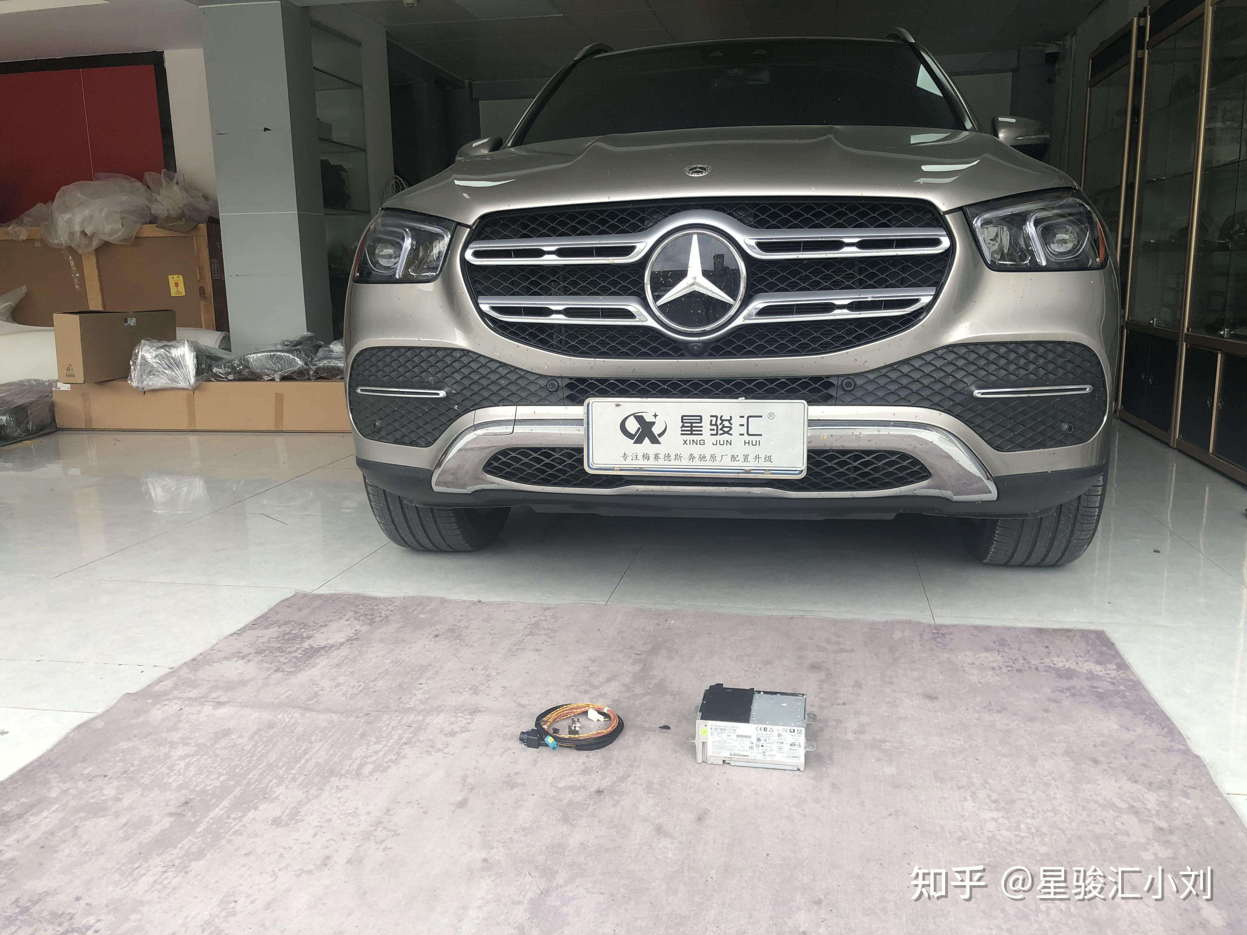 22款美规奔驰GLE350升级中规主机、AR实景施工，体验中规高配配置 - 知乎