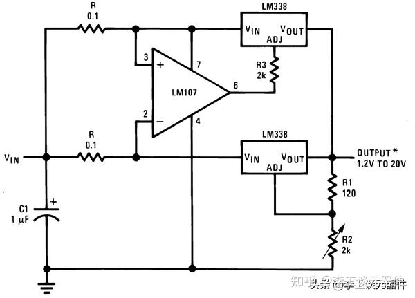 还搞不懂LM338芯片，这17种LM338应用电路你一定要看，秒变大神 - 知乎