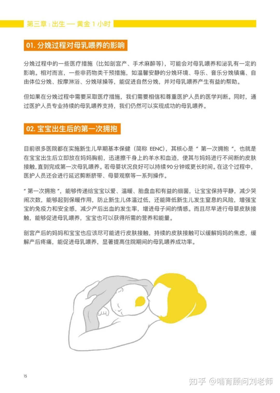 分娩方式对母乳喂养的影响和宝宝出生后的第一次拥抱 知乎