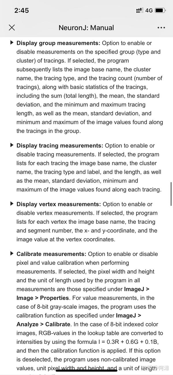ImageJ中NeuronJ插件的使用 - 知乎