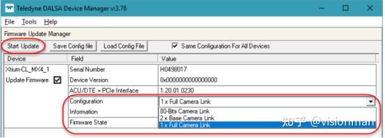 线扫相机DALSA-LACMDevice(采集卡)+Configure(相机配置）+Detection(查找相机) - 知乎