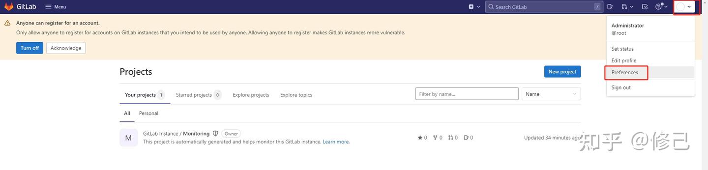 使用docker Compose私有化部署 Gitlab 知乎 0367