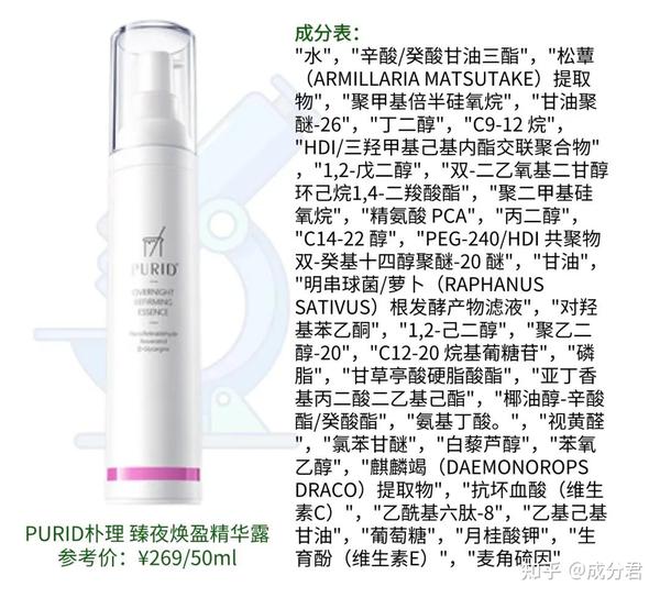 爆品扒皮 | PURID朴理：沁透系列、先研系列5款热门产品合集 - 知乎