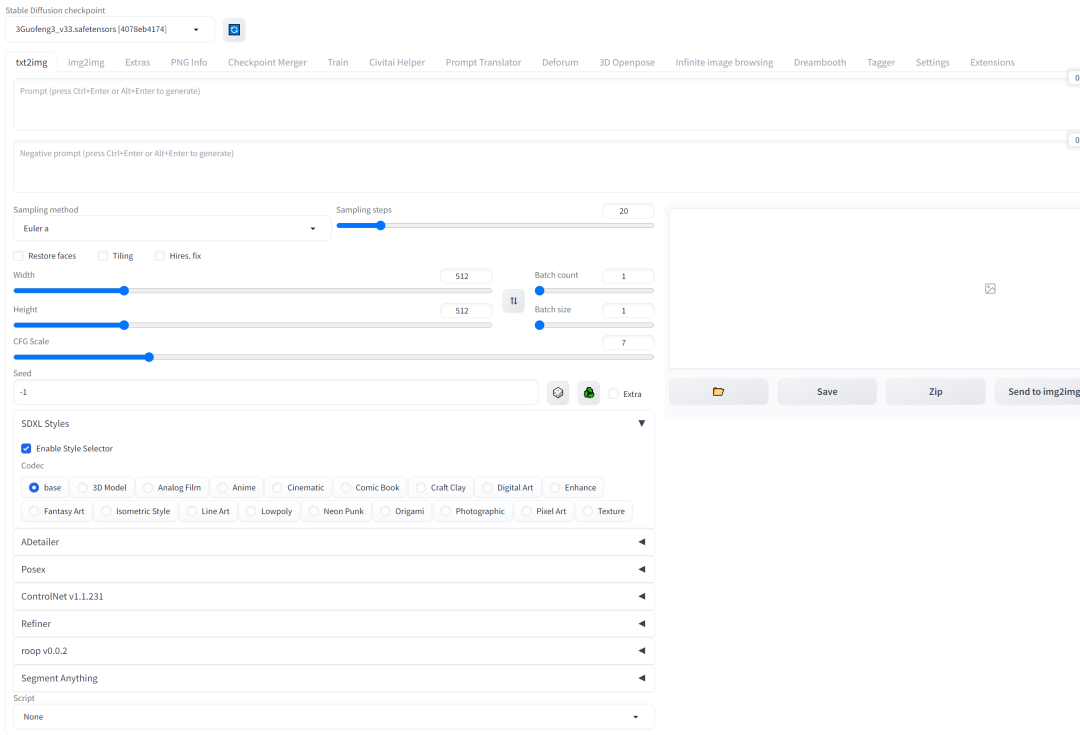 SD-webui云部署教程，24G显存白嫖2小时，一键运行SDXL模型 - 知乎