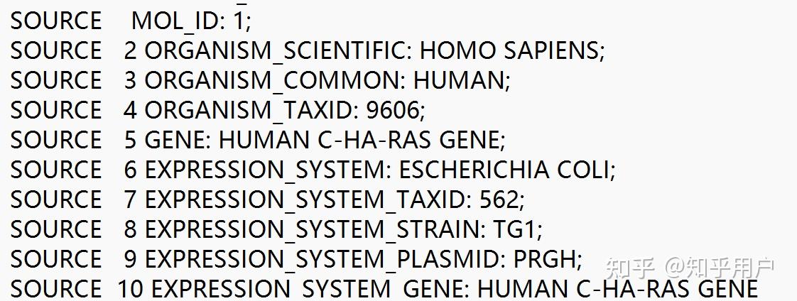 蛋白质PDB文件解读 - 知乎