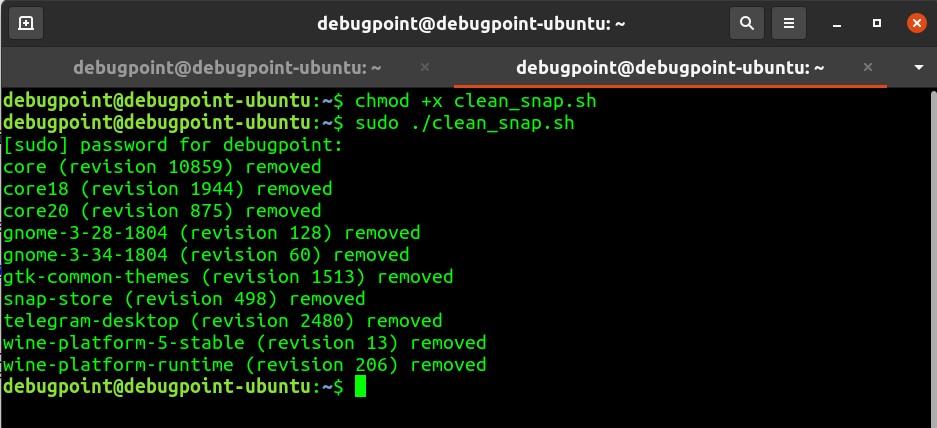 如何清理 Snap 保留的旧软件包以释放磁盘空间 | Linux 中国 - 知乎