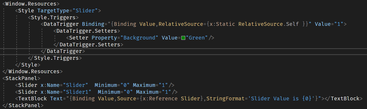 WPF中的触发器(Trigger) - 知乎