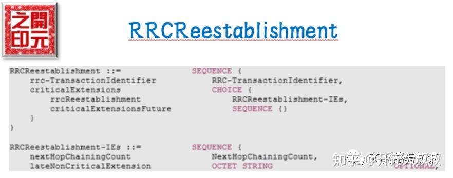 NR 的RRC Re-establishment的流程 - 知乎