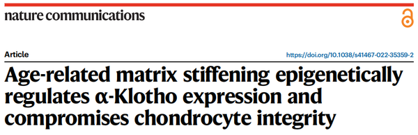 NC（IF17）! 蛋白质组学揭示软骨老化的关键蛋白及相关机制 - 知乎