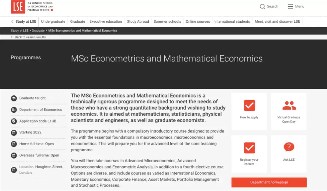 2022 VH Offer | LSE计量经济学与数理经济学Offer到！恭喜VH学员喜提项目录取～ - 知乎