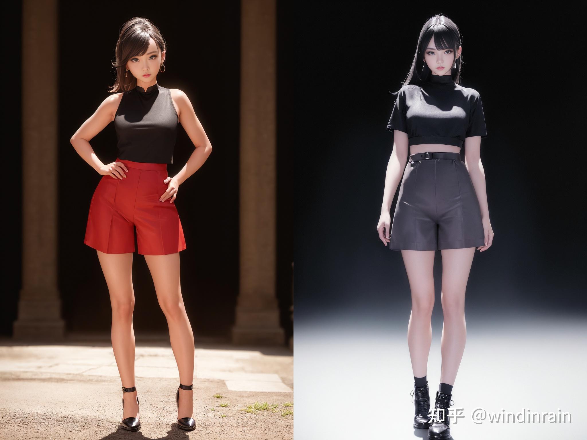 Stable Diffusion的服饰提示词汇总（二）裤装 - 知乎