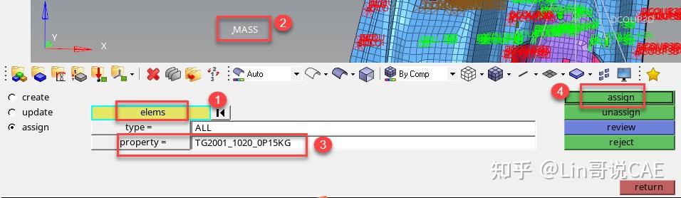 【Hypermesh联合Abaqus仿真】质量单元 - 知乎