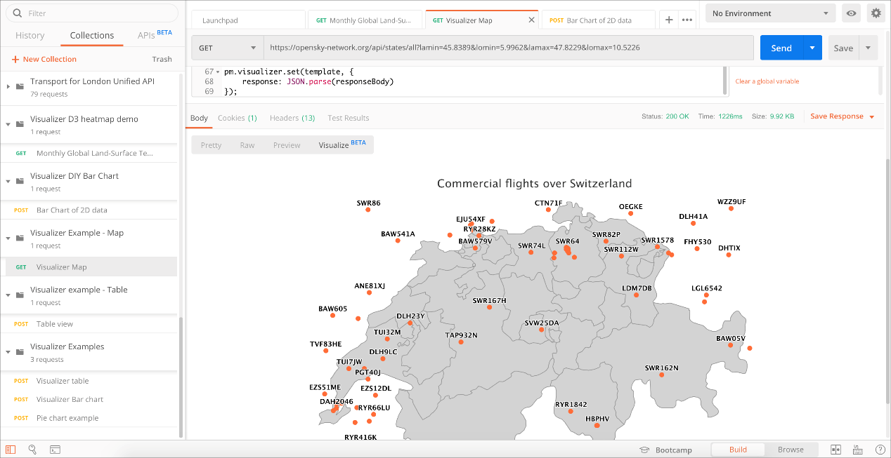 【接口测试】Postman入门14 可视化API 响应 - 知乎