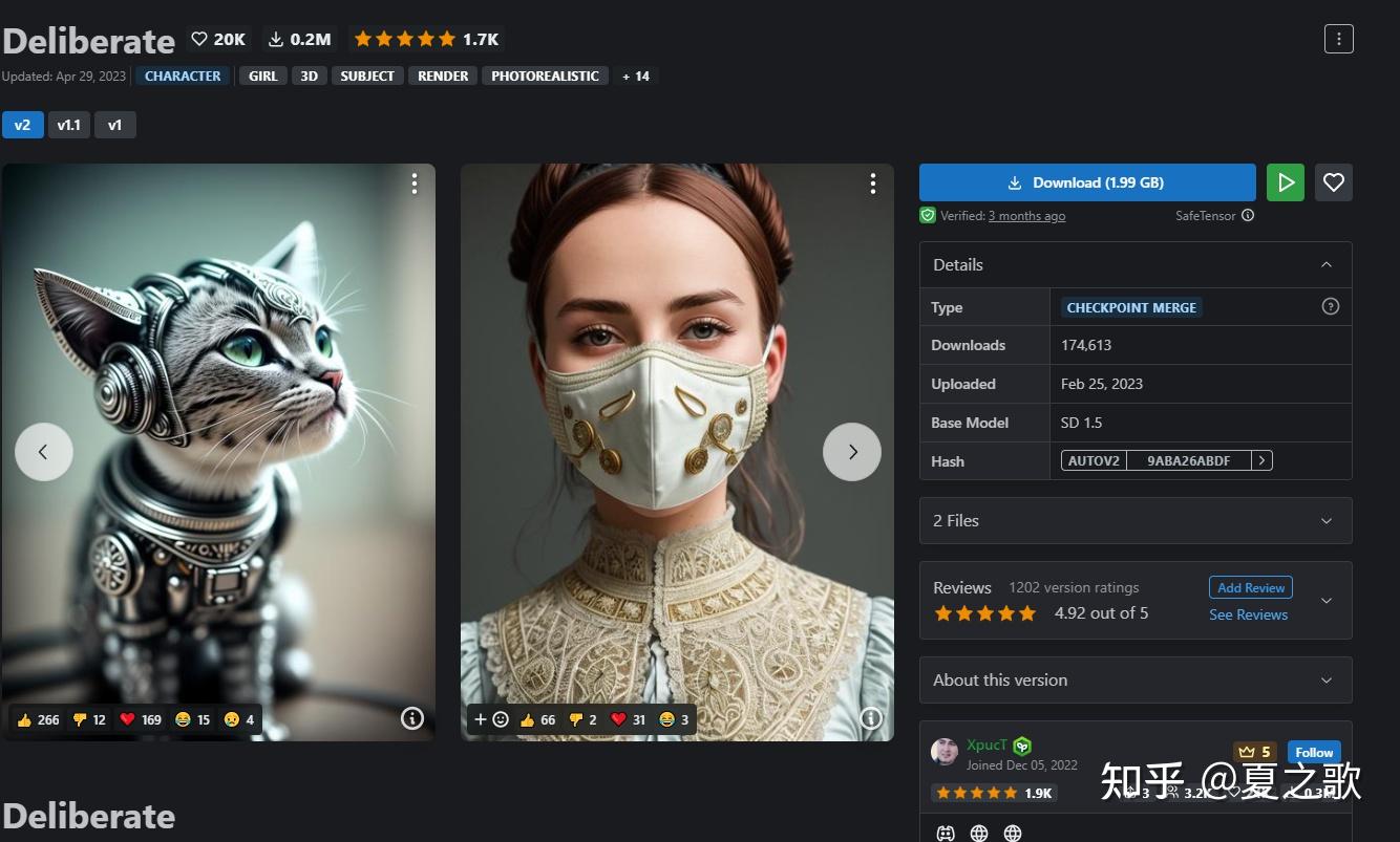 Stable Diffusion入门使用技巧及个人实例分享--大模型及lora篇（1） - 知乎