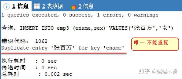 Mysql核心查询（二）：sql约束 知乎