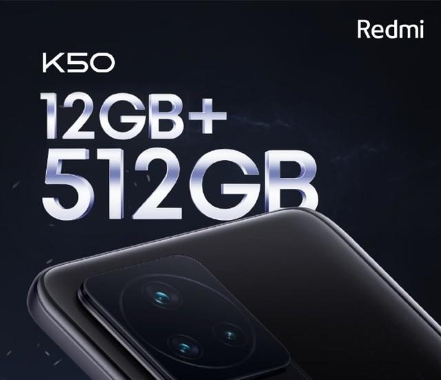 Redmi K50超大碗来袭：12+512GB低至2899 - 知乎