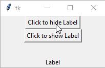 如何隐藏、恢复和删除 Tkinter 控件 - 知乎
