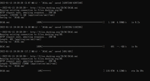 计算机小白从零开始-Win10用wget下载ZINC20最新版like-drug数据库(2022年1月)【文末有最新说明】 - 知乎
