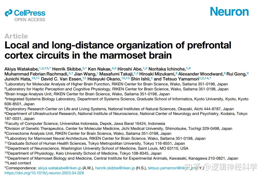 Neuron︱收藏！2023年期刊封面文章汇总 - 知乎