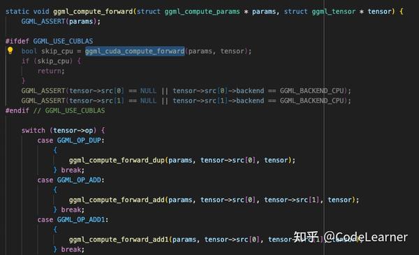 llama.cpp源码解析--CUDA流程版本 - 知乎
