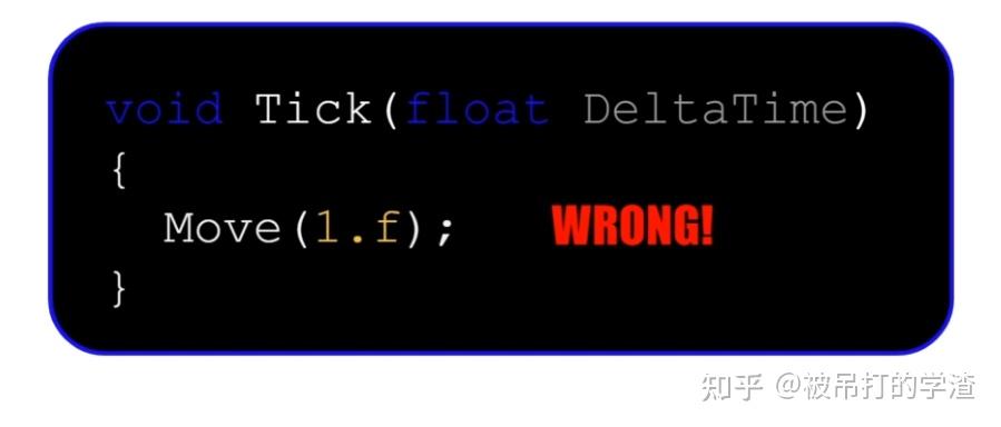[UE4/UE5][Tick] delta time - 知乎