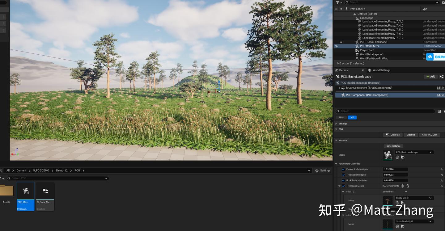 UE5.5｜PCG程序化内容生成｜第4节｜通过参数，实现动态控制场景中的任何Mesh的生成数量/比例和时间 - 知乎