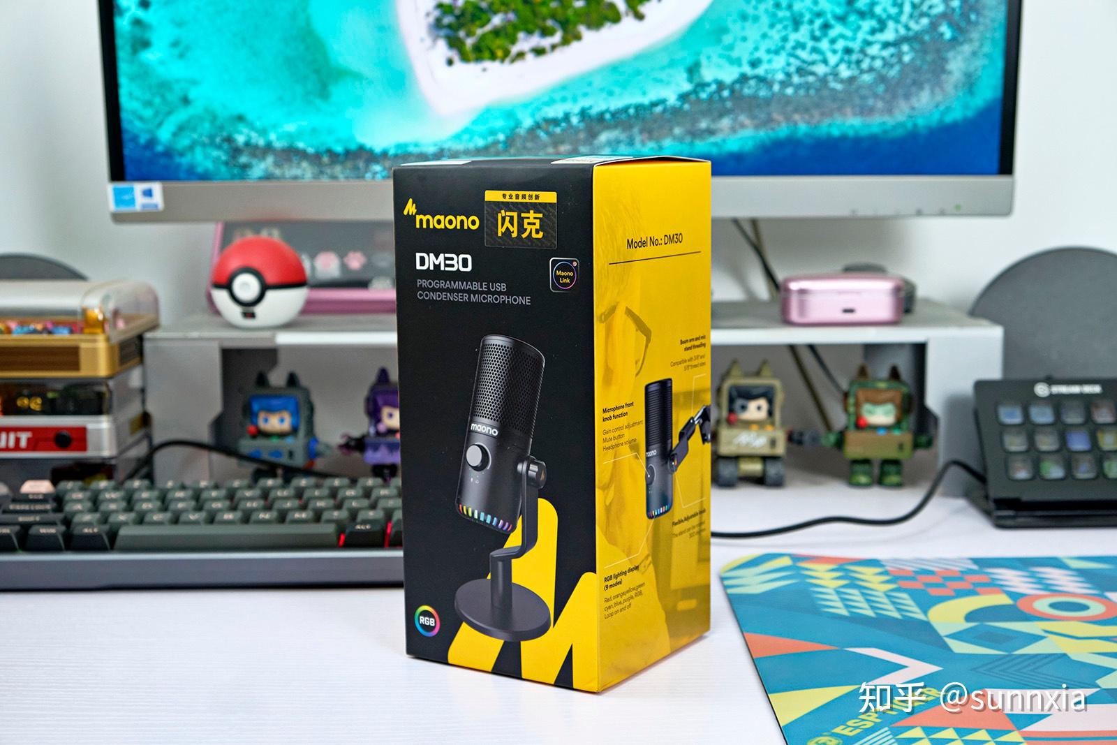 小身材爆发大能量，Maono闪克DM30游戏麦克风体验分享 - 知乎