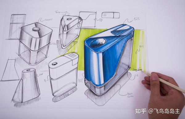干货｜国外大神优秀工业设计手绘作品欣赏（1） - 知乎