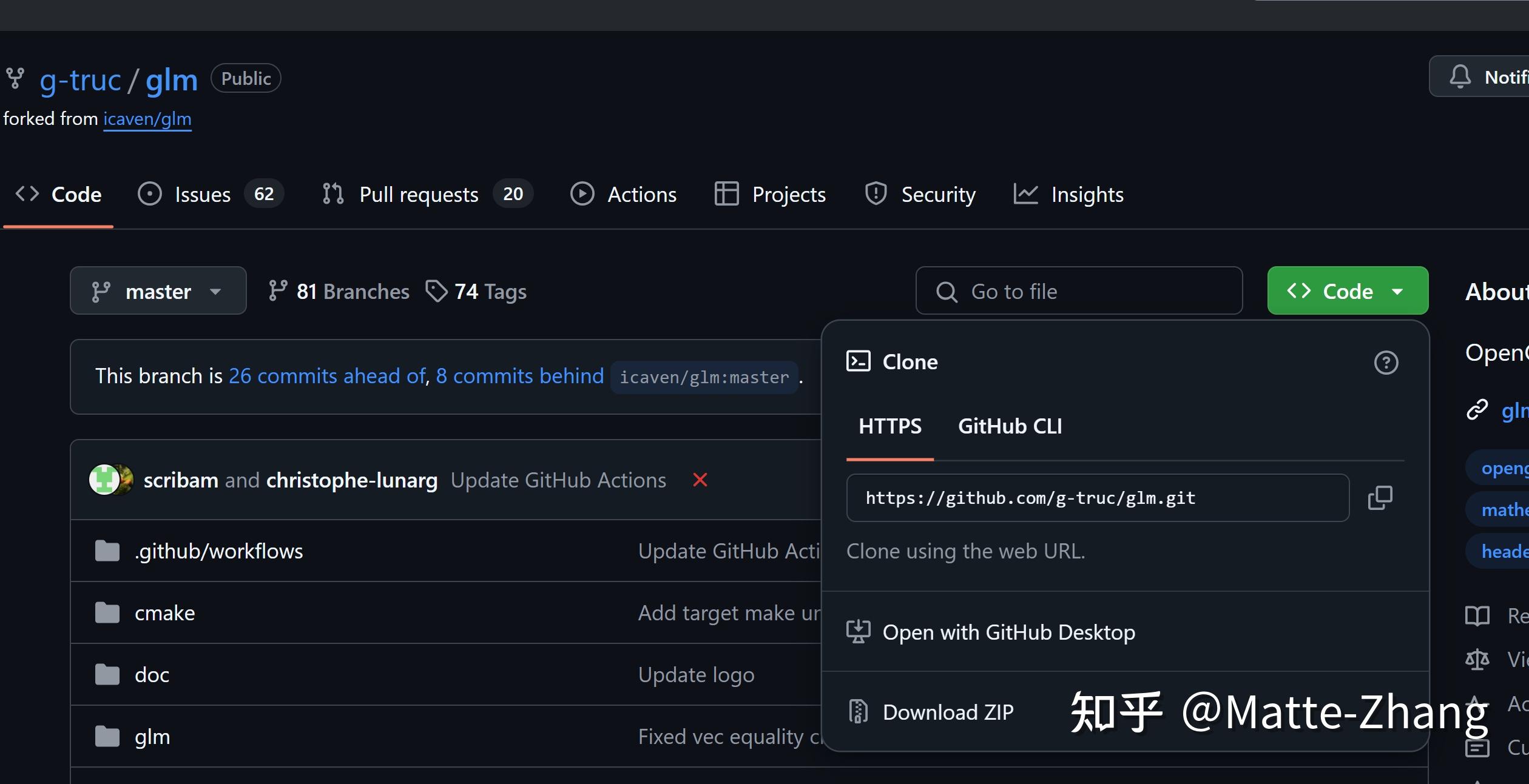 小知识，在项目中配置glm以及使用【OpenGL相关开发】 - 知乎