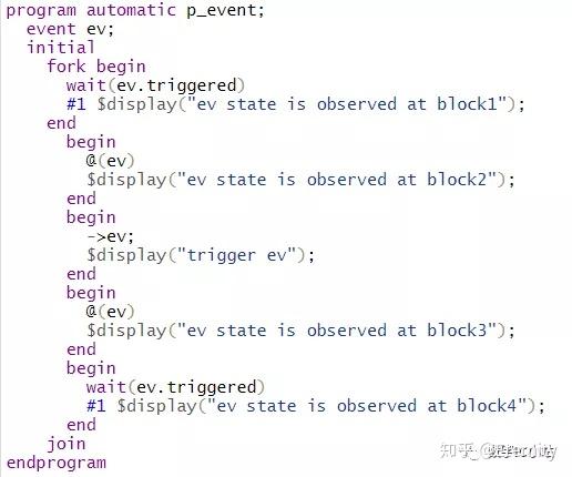 Systemverilog中从event看forkjoin执行顺序 知乎 
