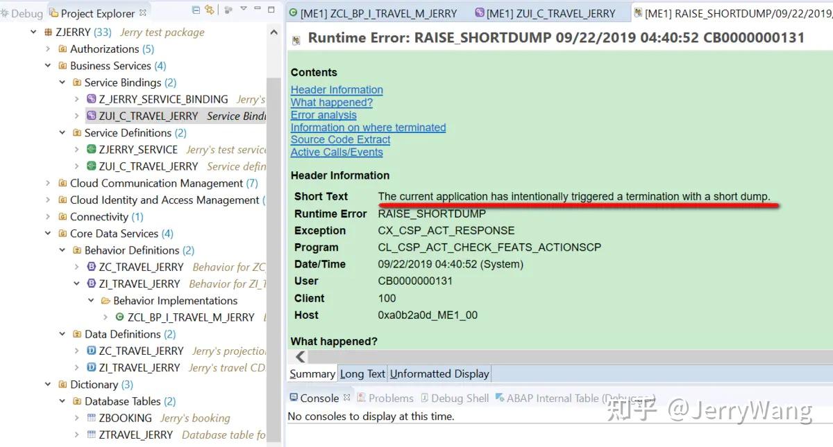 Sap Restful Abap Programming 编程模型的 Action 实现和云端调试介绍 知乎