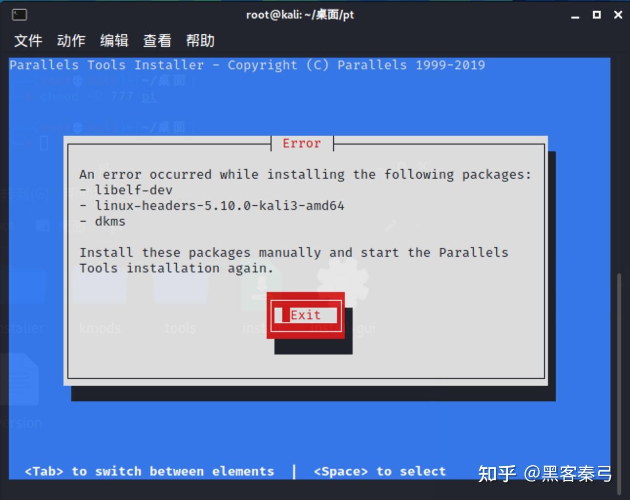 kali linux 2021.3安装parallels tools胎教式教程 - 知乎