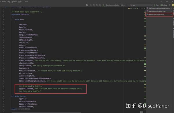 UE5 Add Custom MeshDrawPass - 知乎